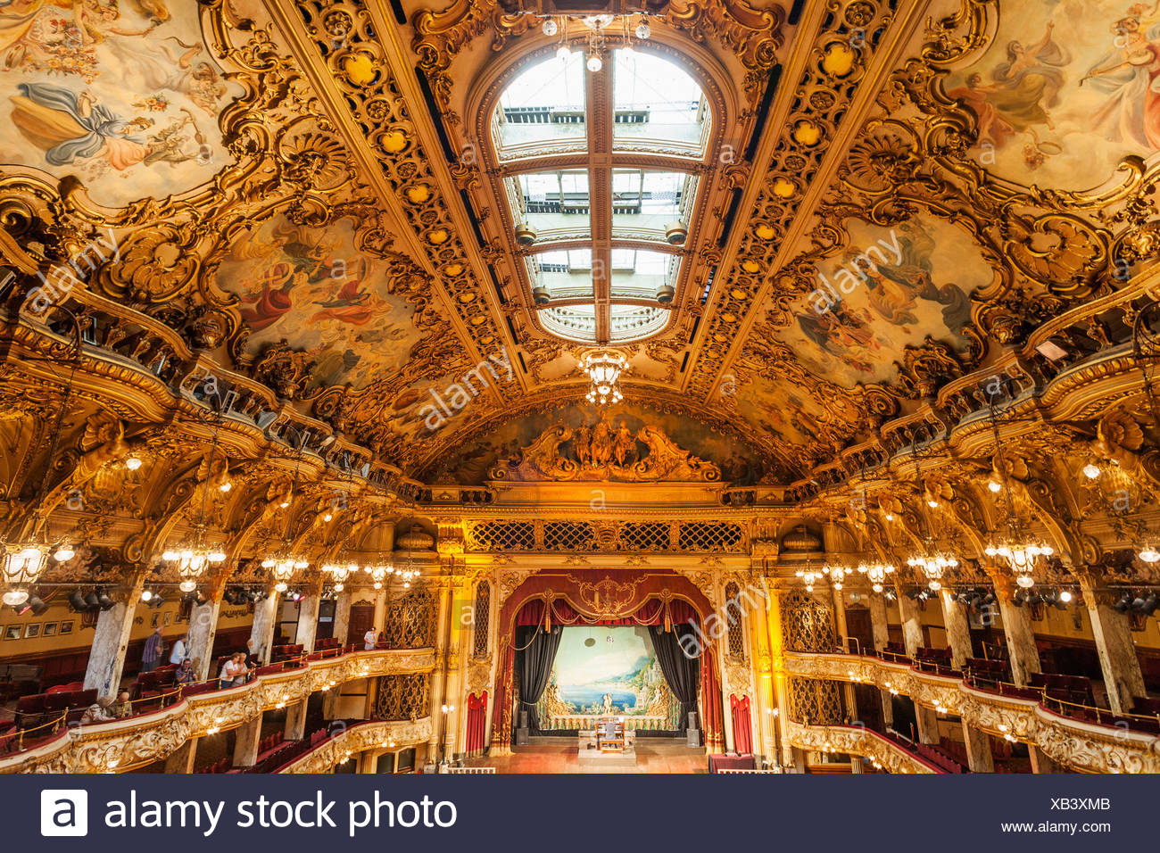 Blackpool Tower Ballroom Interior High Resolution Stock Photography and ...