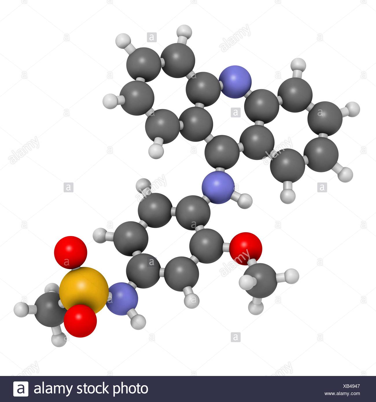 Amsacrine Molecular High Resolution Stock Photography and Images - Alamy