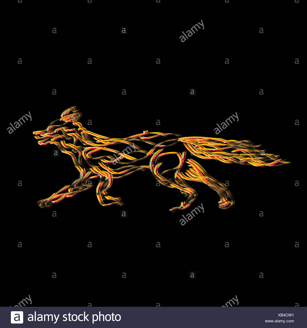 Fire Fox High Resolution Stock Photography and Images - Alamy