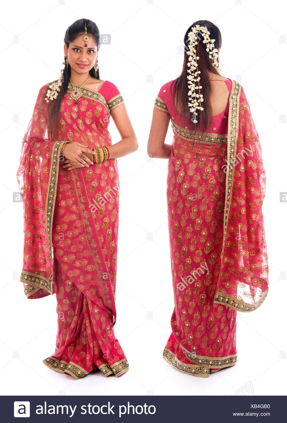 Saree Cut Out Stock Images & Pictures - Alamy