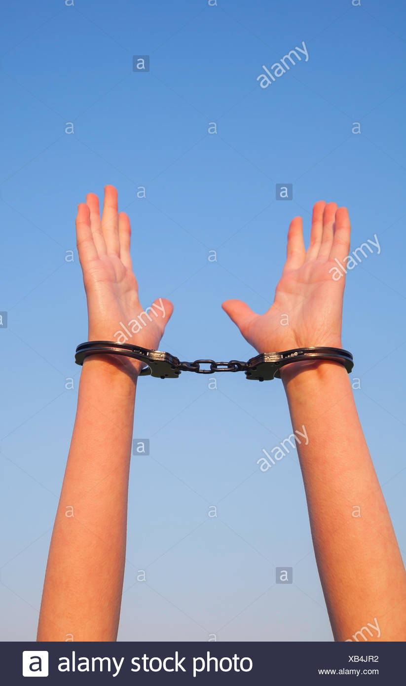 Handcuffed Woman High Resolution Stock Photography and Images - Alamy