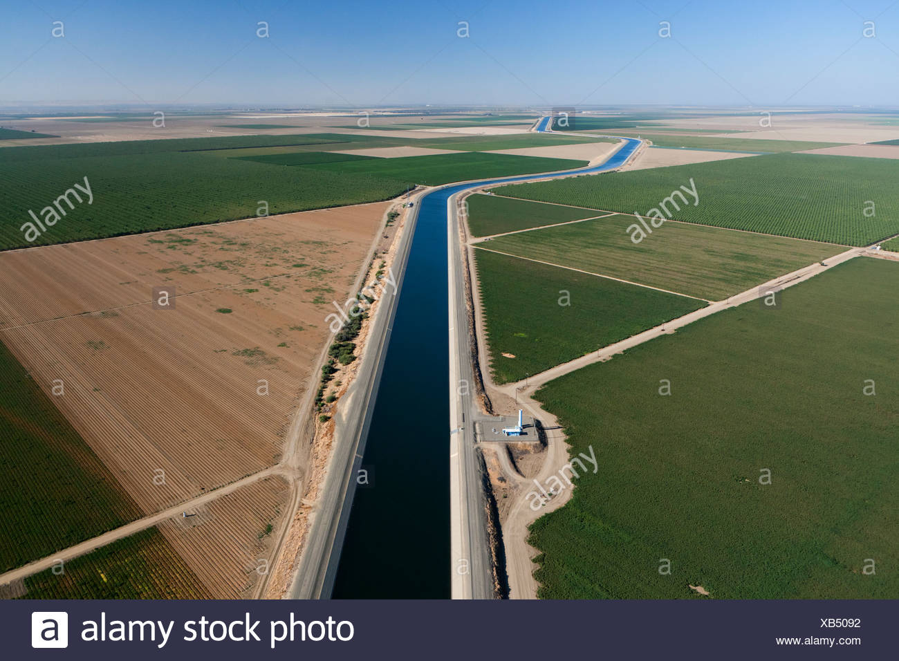 Irrigation Canal Aerial High Resolution Stock Photography and Images ...