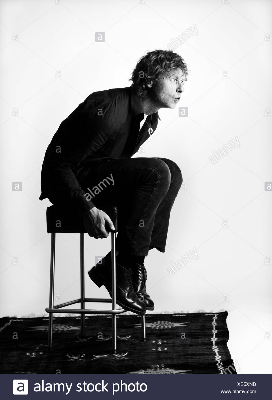 Human Footstool High Resolution Stock Photography and Images - Alamy