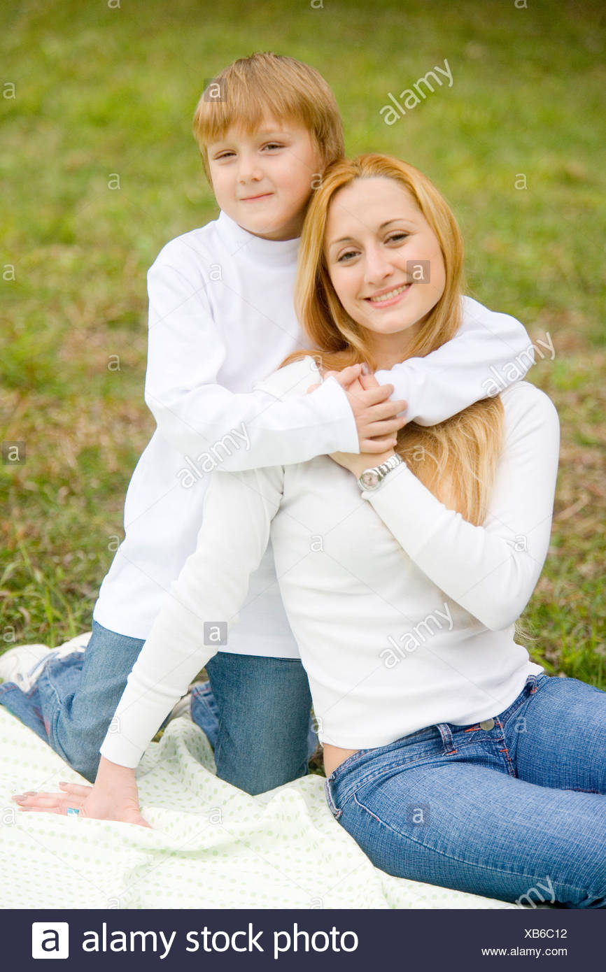 Arms Around His Neck High Resolution Stock Photography and Images - Alamy