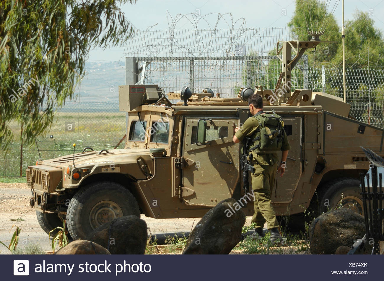 Israel Lebanon Border Soldiers High Resolution Stock Photography and ...