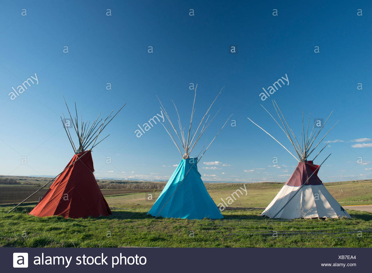 Indian Tipis High Resolution Stock Photography and Images - Alamy