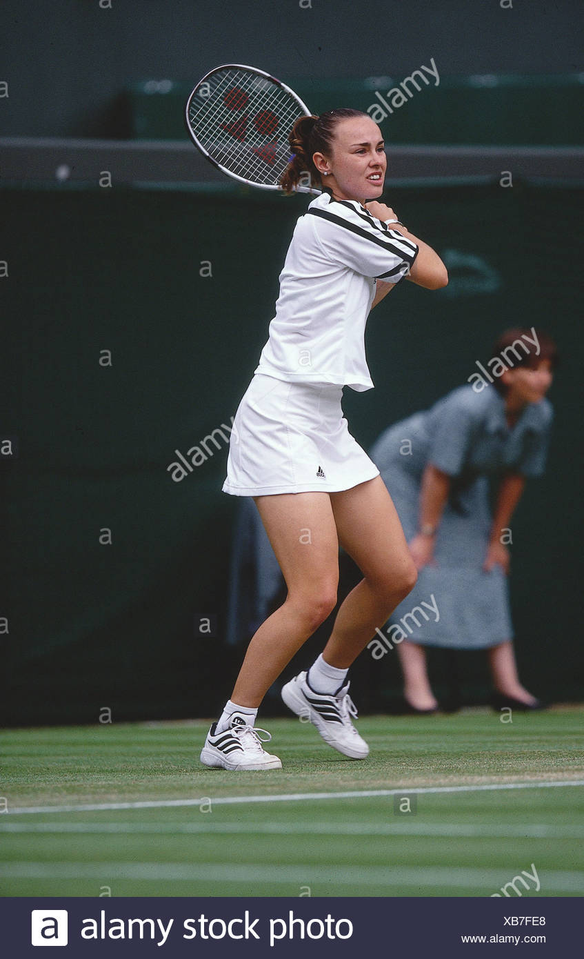 Martina Hingis Wimbledon High Resolution Stock Photography and Images ...