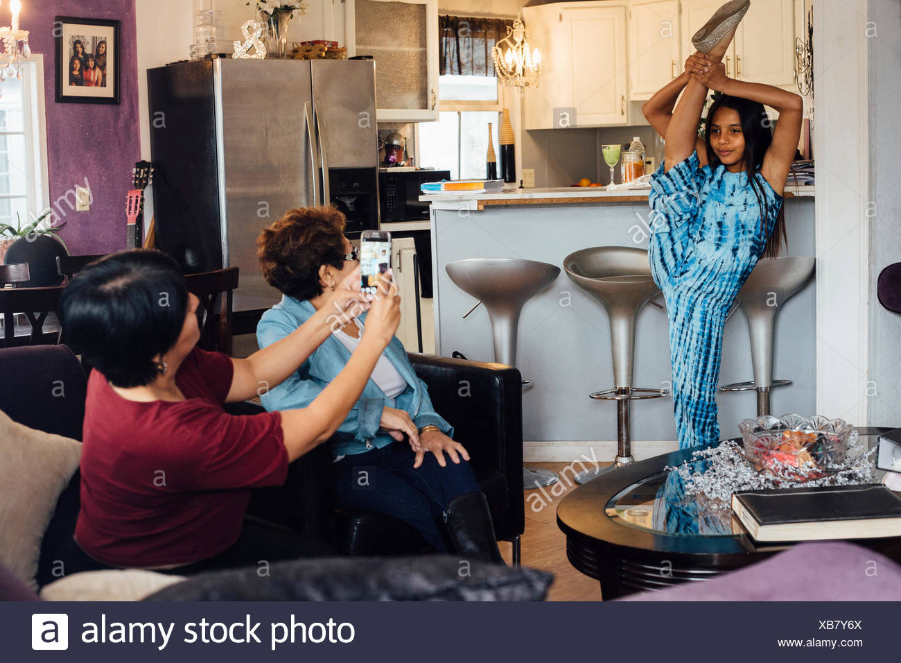 Senior Woman Doing Splits High Resolution Stock Photography and Images ...