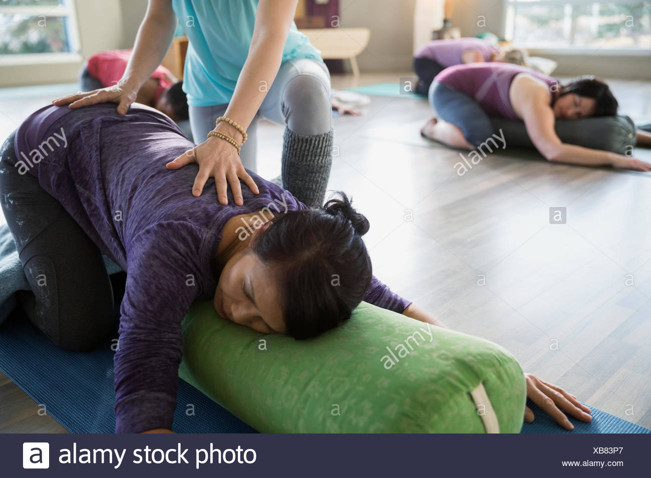 Restorative Yoga Stock Photos & Restorative Yoga Stock Images - Alamy