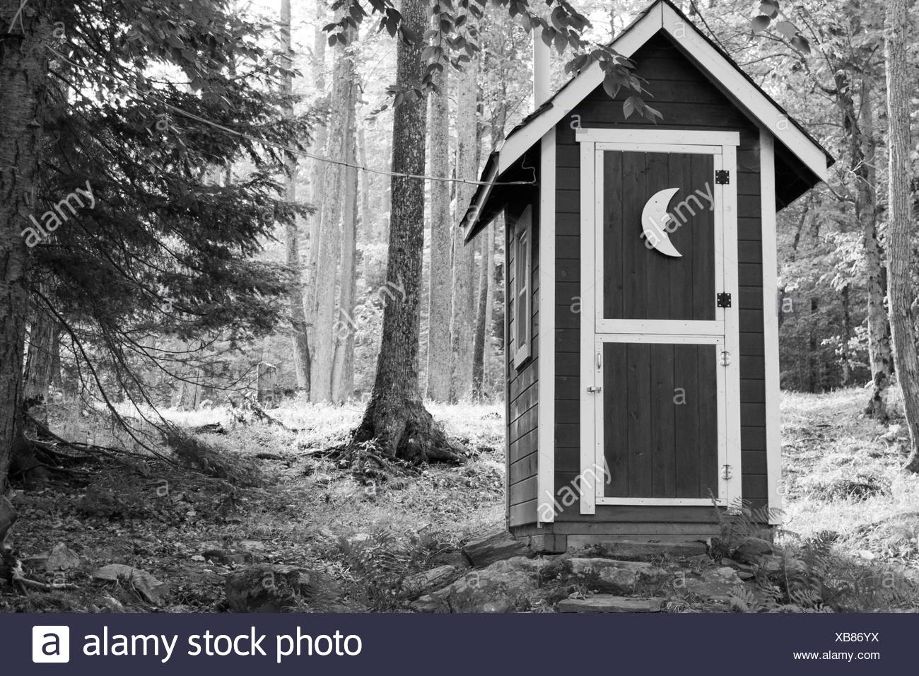 Outhouse Moon High Resolution Stock Photography and Images - Alamy
