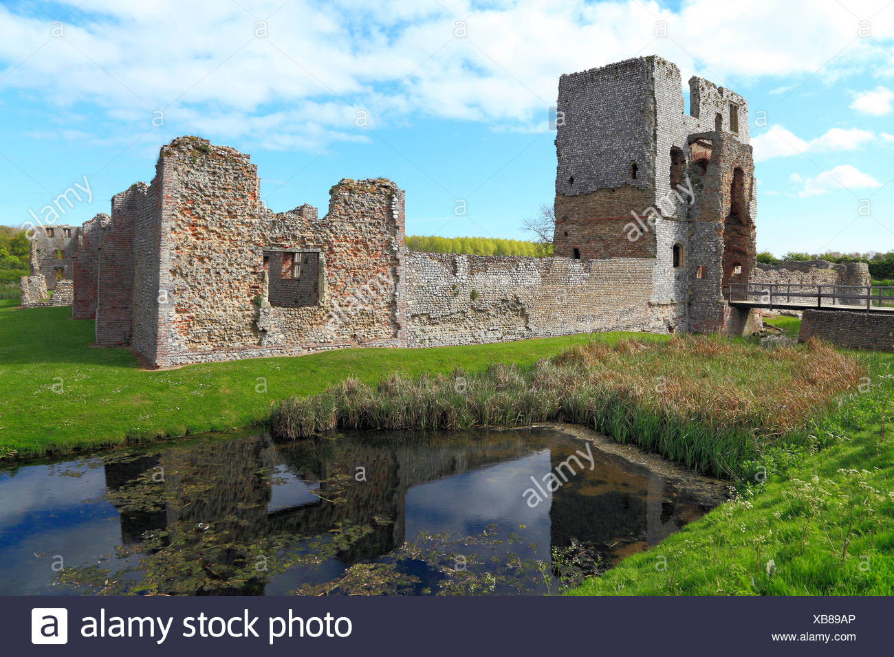 Norfolk England Uk English Castles Stock Photos & Norfolk England Uk ...