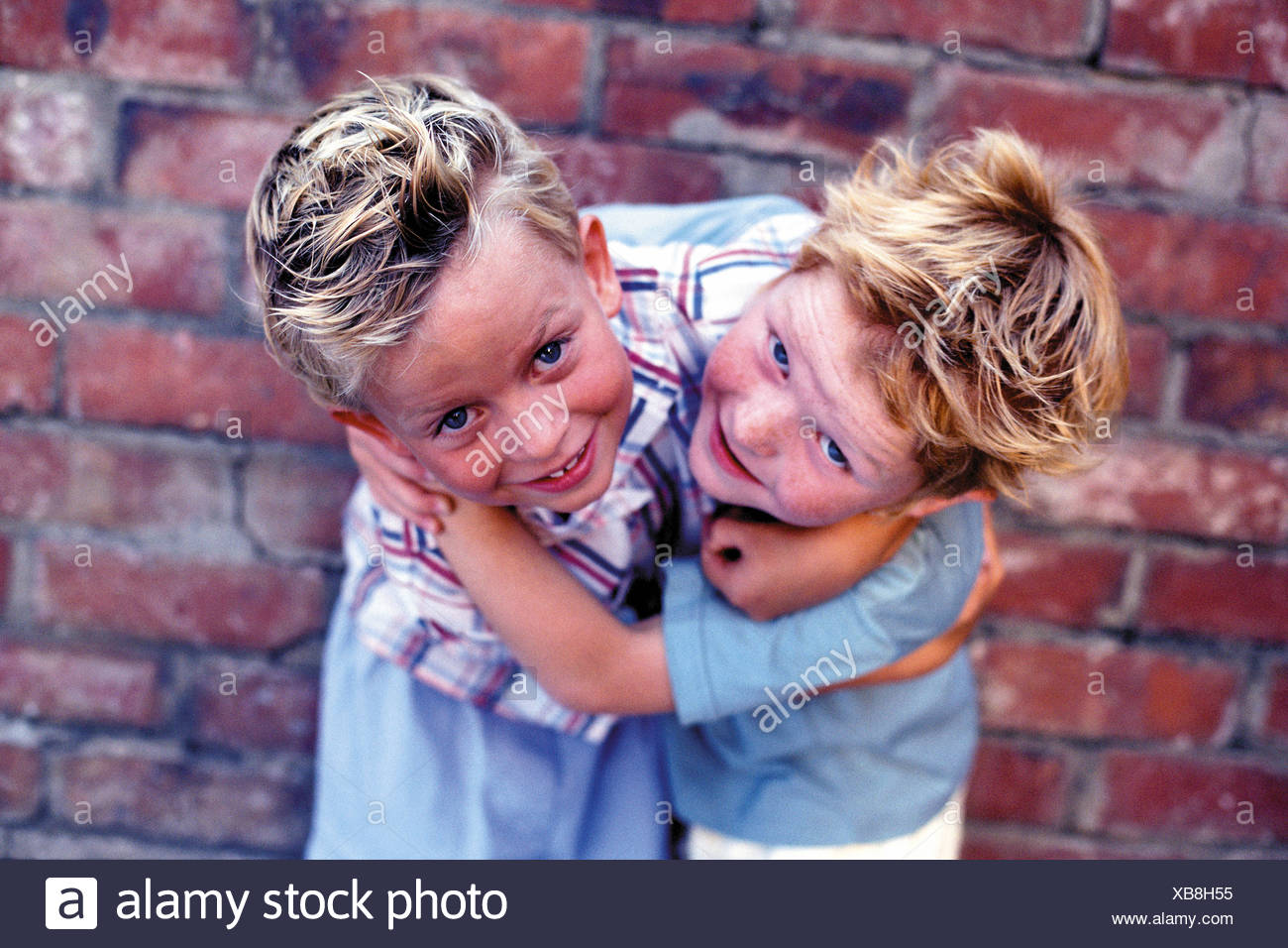 Two Young Boys Fighting High Resolution Stock Photography and Images ...