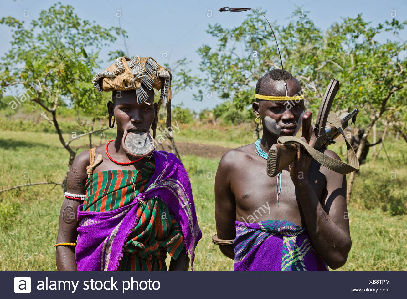 African Couple Traditional High Resolution Stock Photography and Images ...