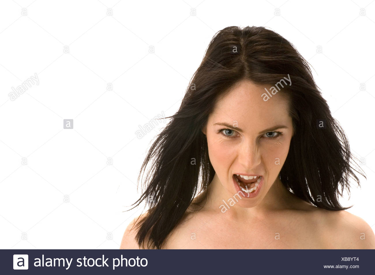Human Snarling High Resolution Stock Photography and Images - Alamy