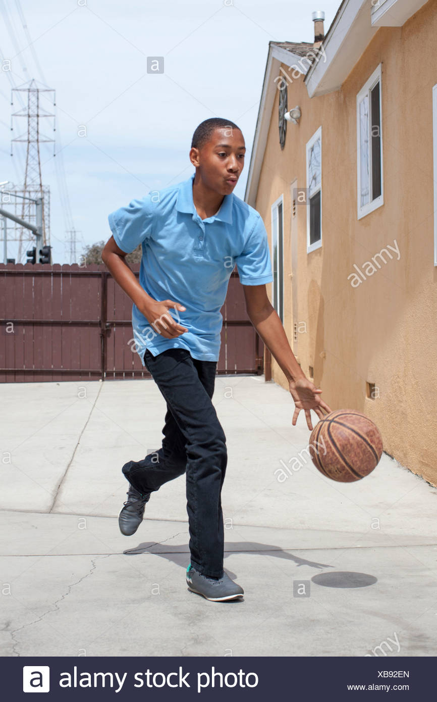 Bouncing Boy High Resolution Stock Photography and Images - Alamy