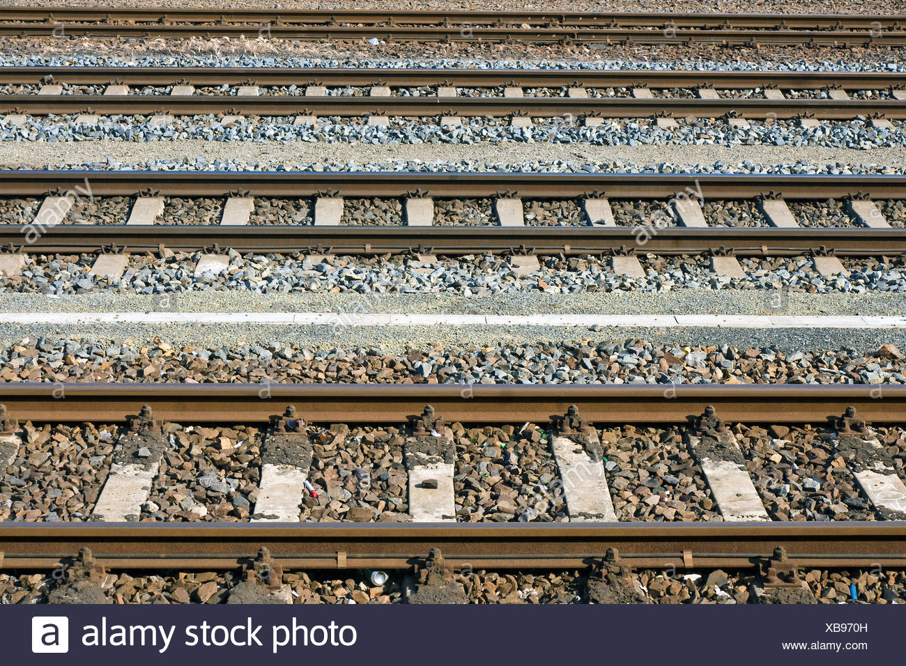 Schienen Schwellen High Resolution Stock Photography and Images - Alamy