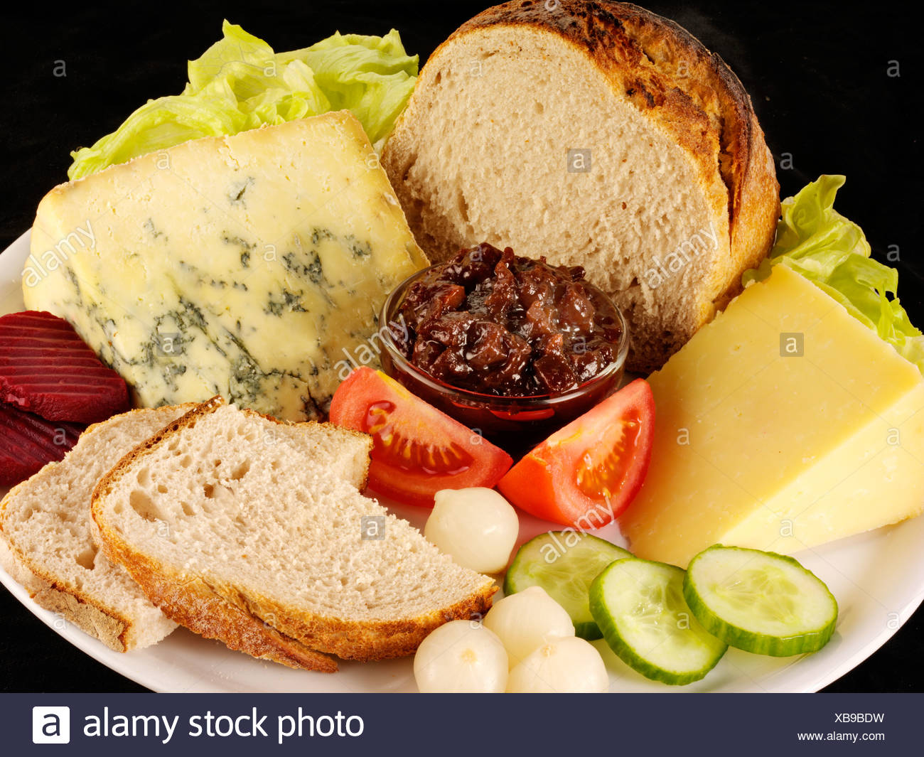 Ploughman's Lunch High Resolution Stock Photography and Images - Alamy