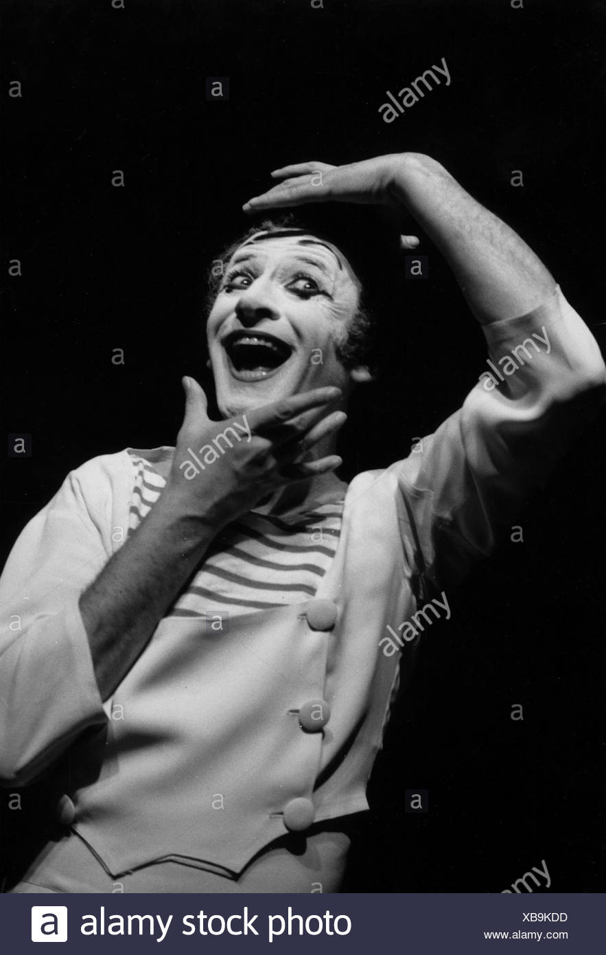 Marceau Mime French Marcel High Resolution Stock Photography and Images ...