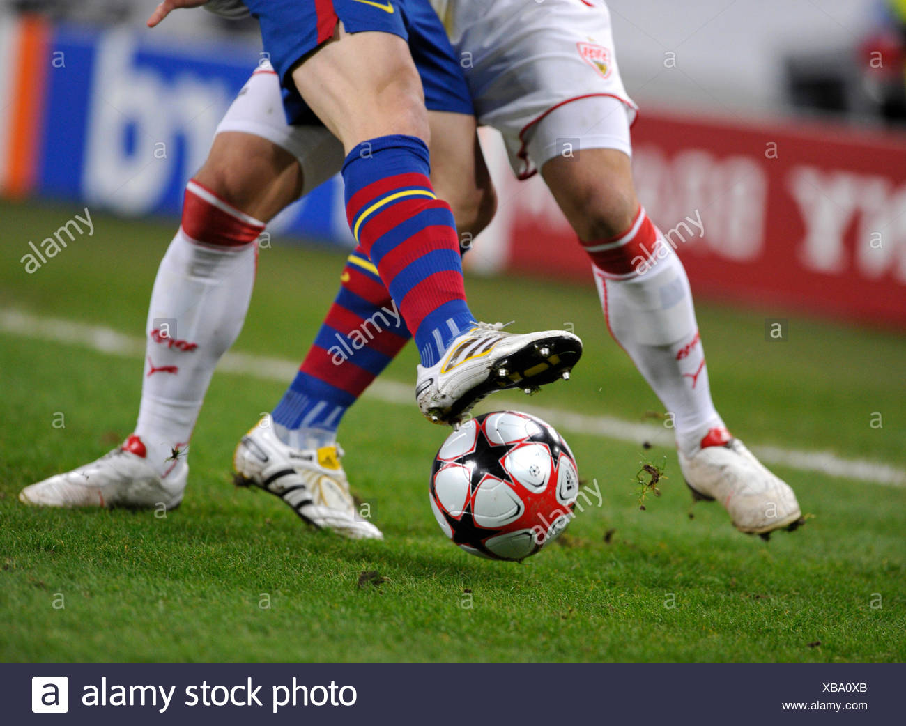 Tackling Footballers High Resolution Stock Photography and Images - Alamy