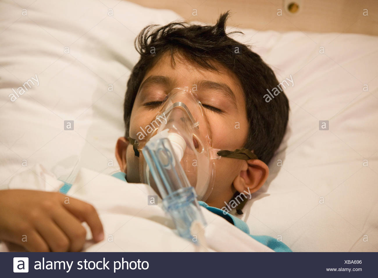 Boy Oxygen Mask High Resolution Stock Photography and Images - Alamy
