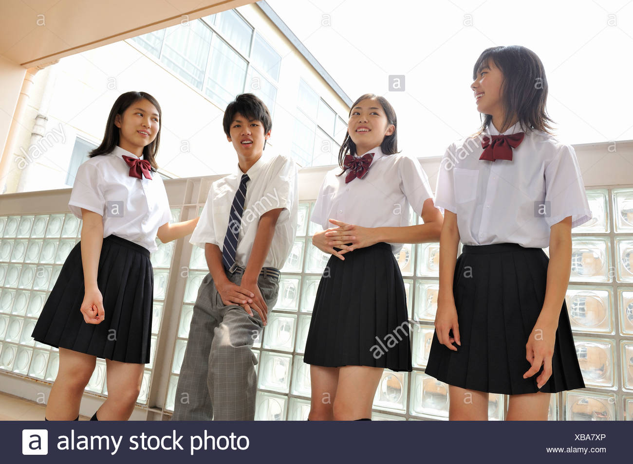Three Boys Talking School High Resolution Stock Photography and Images ...