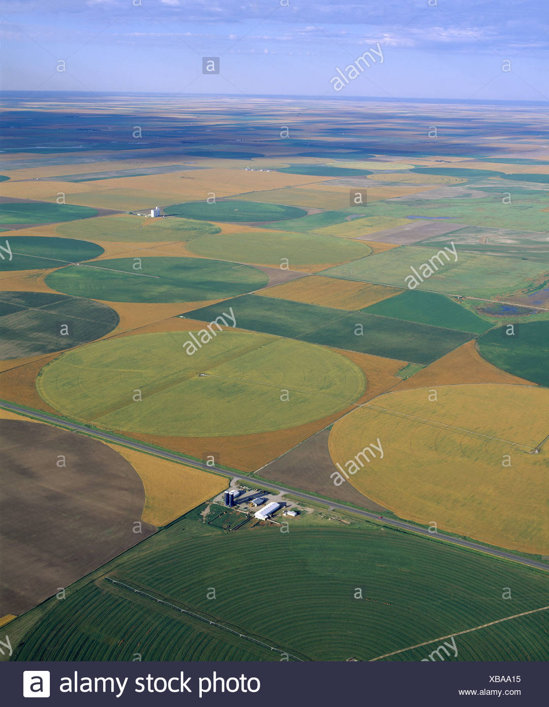 Center Pivot Irrigation Aerial High Resolution Stock Photography and ...