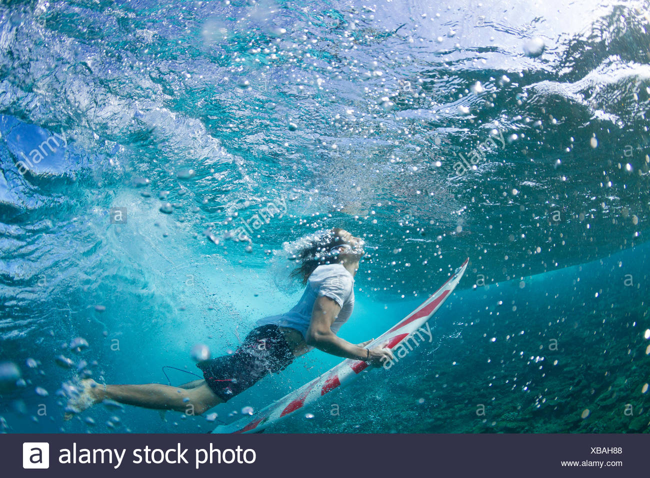 Underwater View Of Wave High Resolution Stock Photography and Images ...