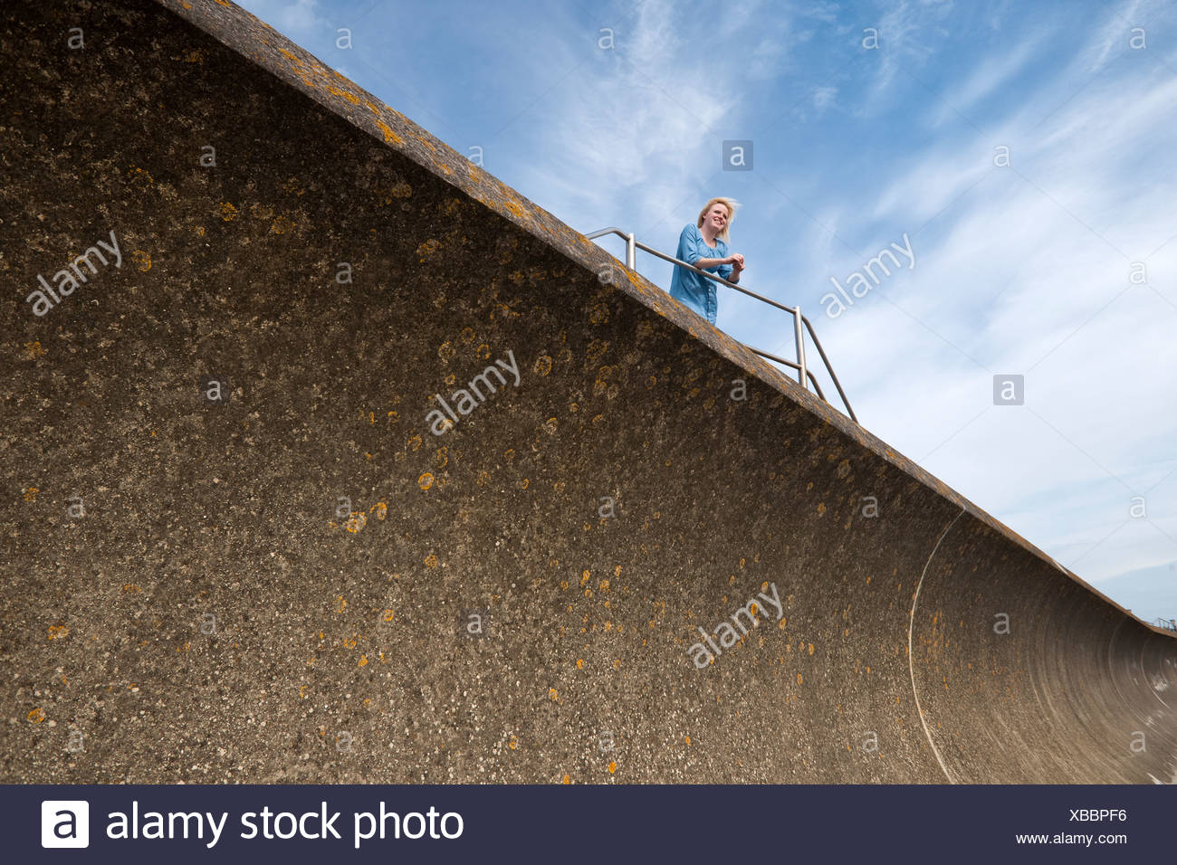 Standing On Rail Stock Photos & Standing On Rail Stock Images - Alamy