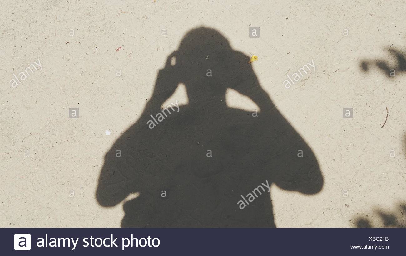 Self Portrait Shadow High Resolution Stock Photography and Images - Alamy