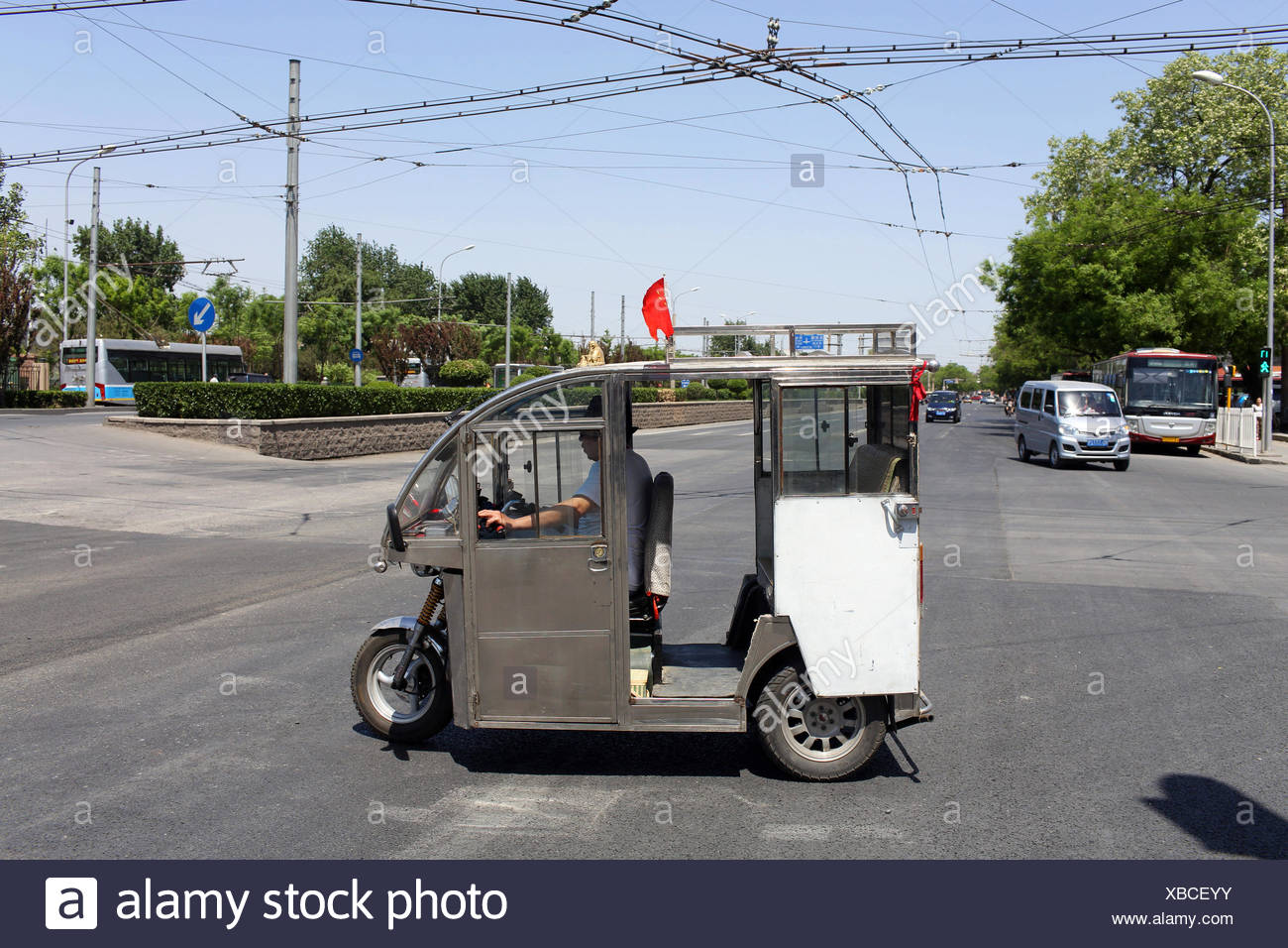 Three Wheeled Vehicles Stock Photos & Three Wheeled Vehicles Stock ...
