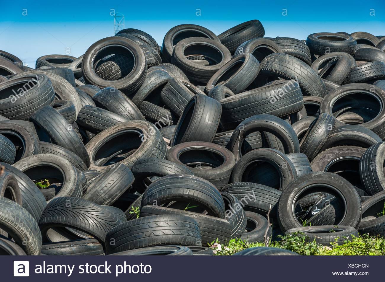 Pile Of Dumped Tyres High Resolution Stock Photography and Images - Alamy