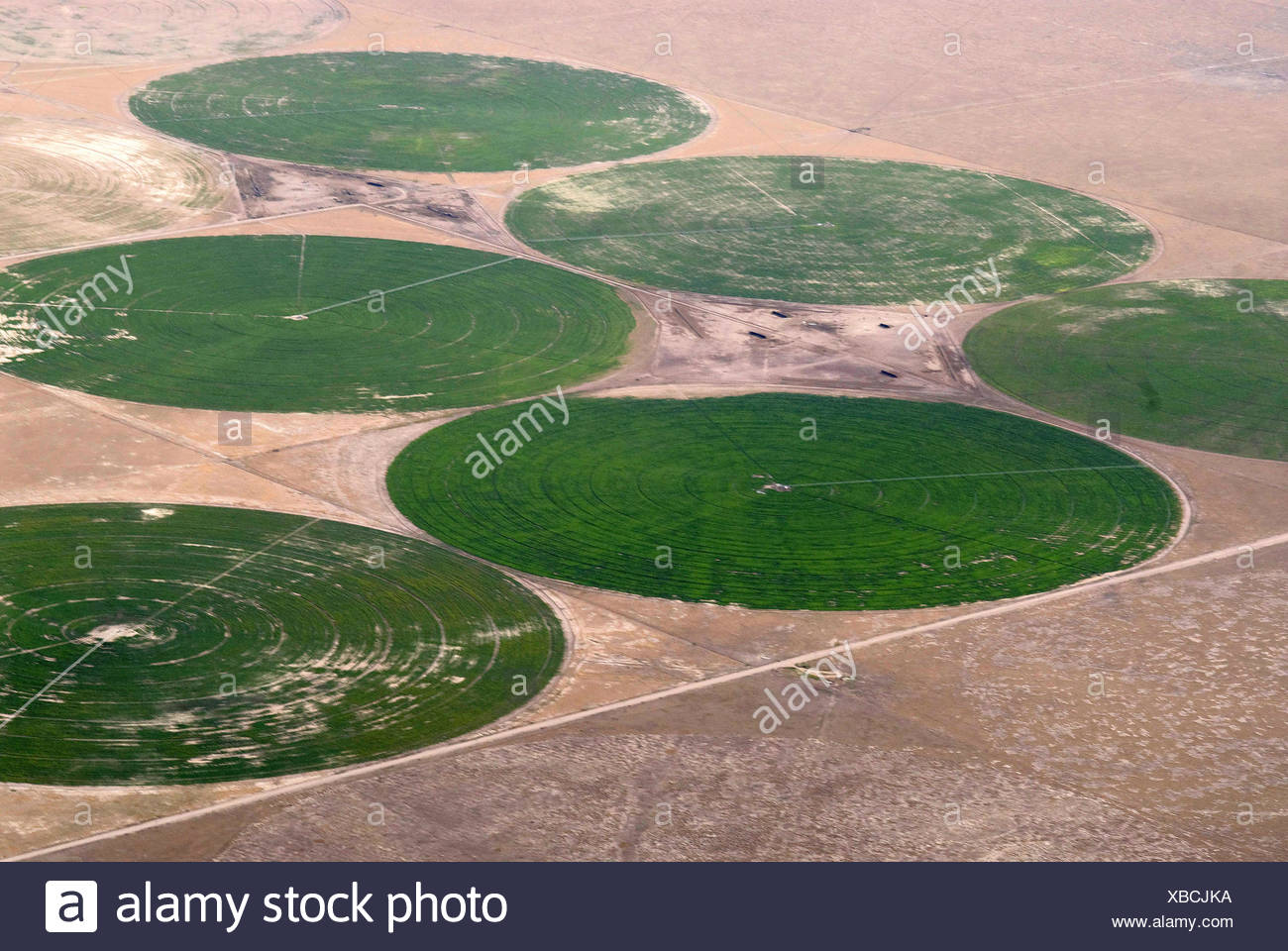 Circular Field Irrigation Stock Photos & Circular Field Irrigation ...