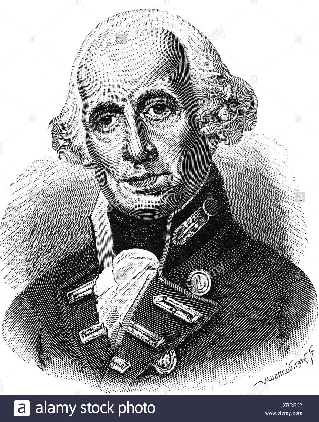 Richard Howe 1st Earl Howe High Resolution Stock Photography and Images ...