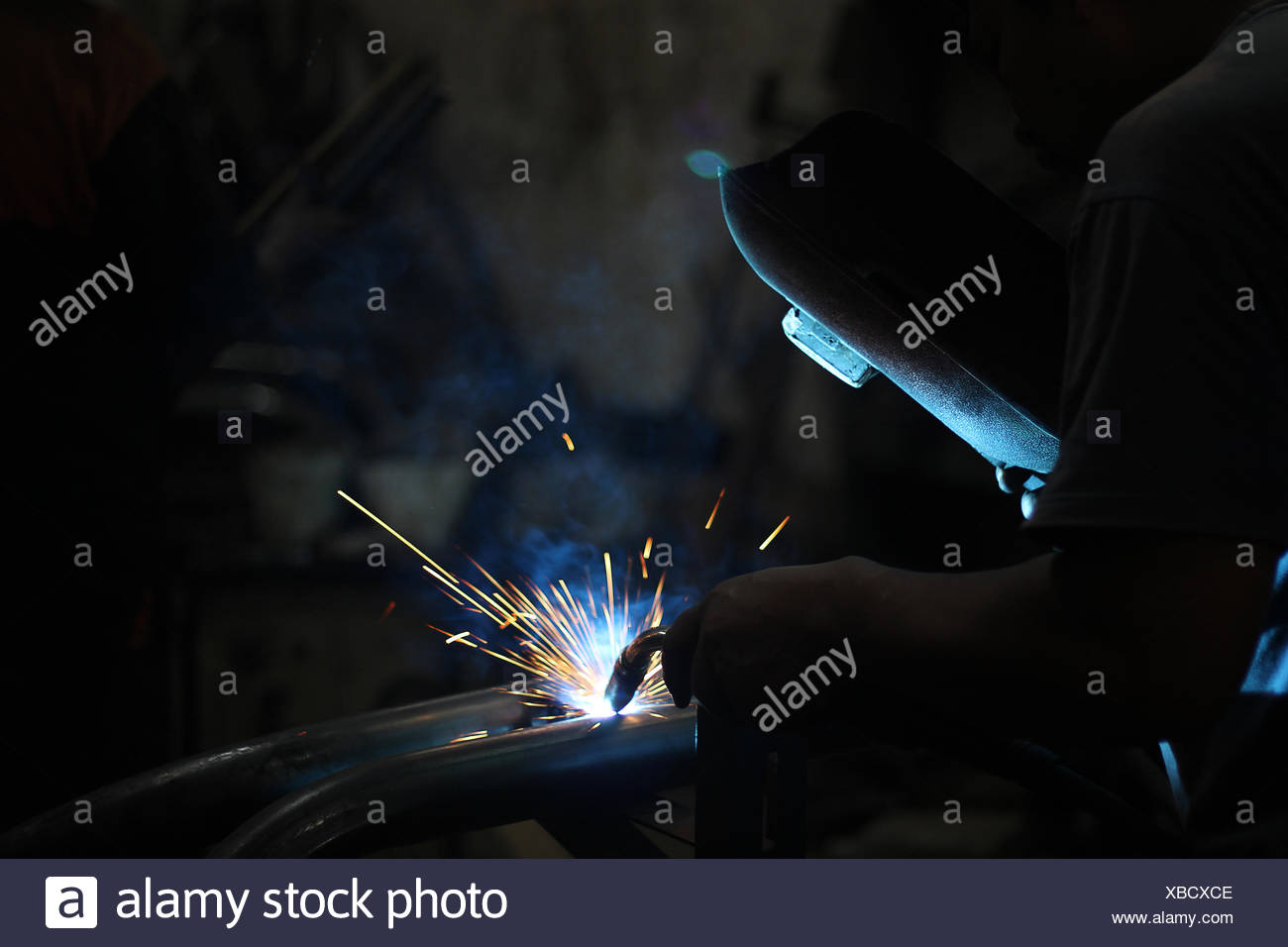 Welder Black High Resolution Stock Photography and Images - Alamy