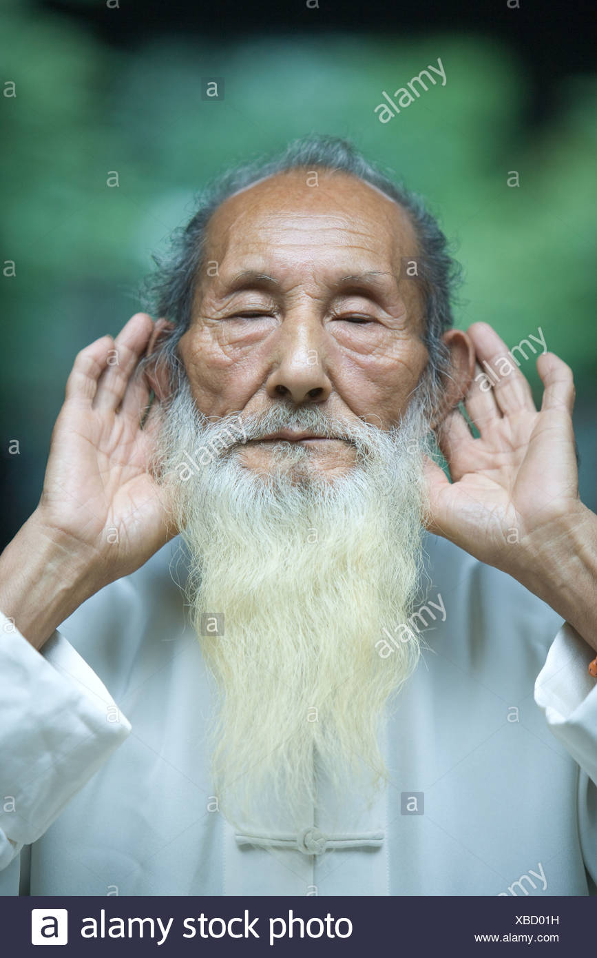 Ear Hair Old Man High Resolution Stock Photography and Images - Alamy