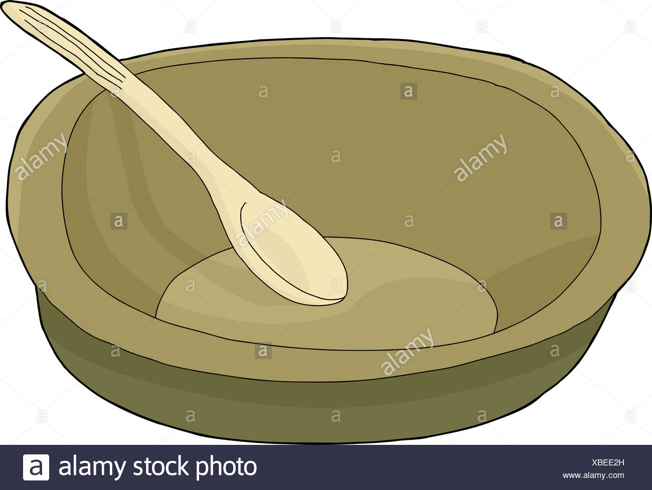 Spoon Cartoon High Resolution Stock Photography and Images - Alamy