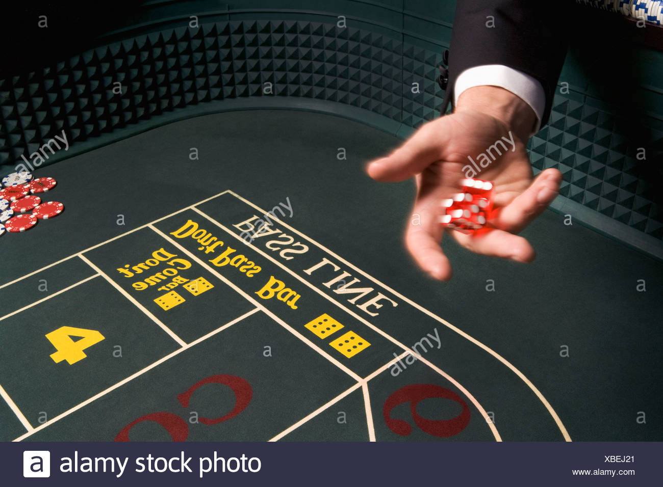 Craps Table Stock Photos & Craps Table Stock Images - Alamy