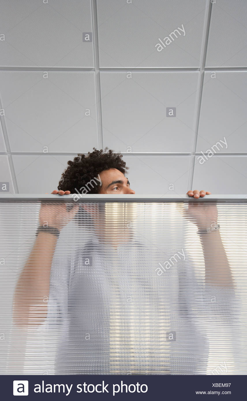 Man Peeking Over Wall Stock Photos & Man Peeking Over Wall Stock Images ...