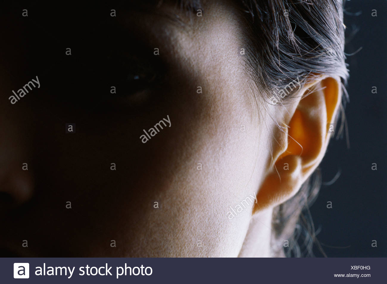 Face Half Shadow High Resolution Stock Photography and Images - Alamy