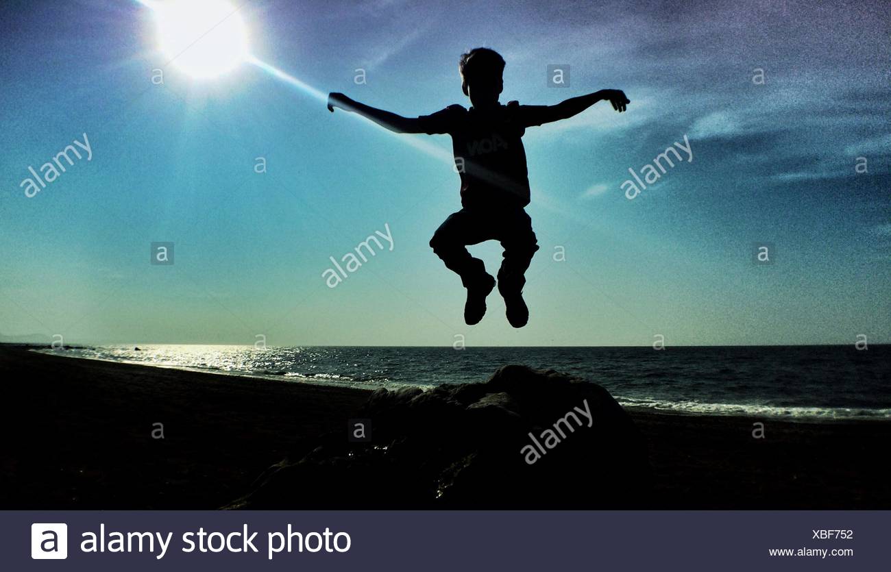 Child Mid Air High Resolution Stock Photography and Images - Alamy