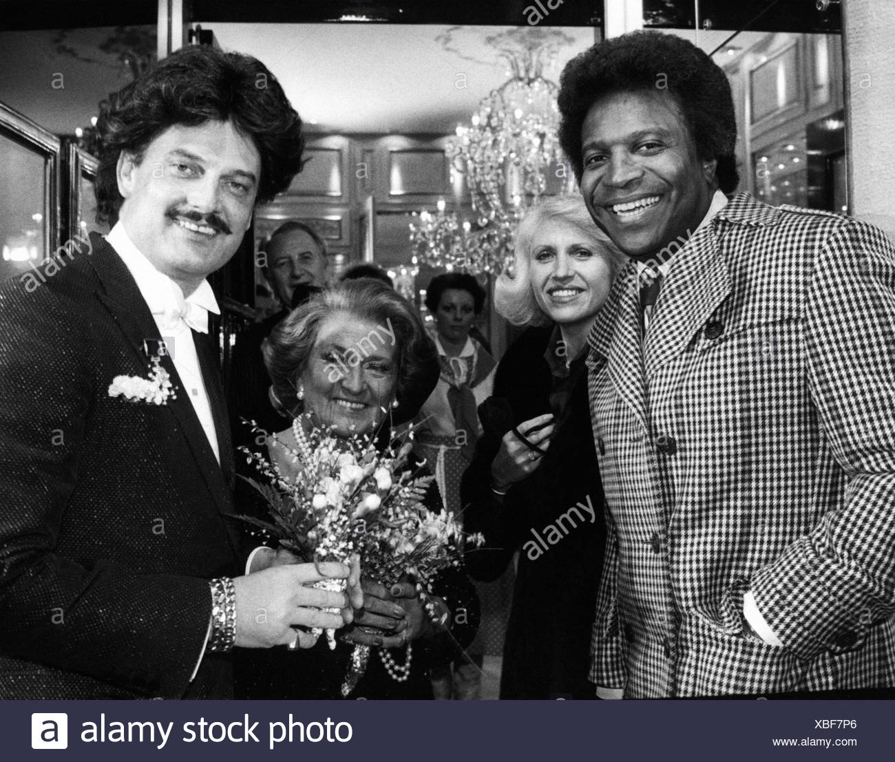 Mother Of The Fashion Designer Rudolph Moshammer Stock Photos & Mother ...