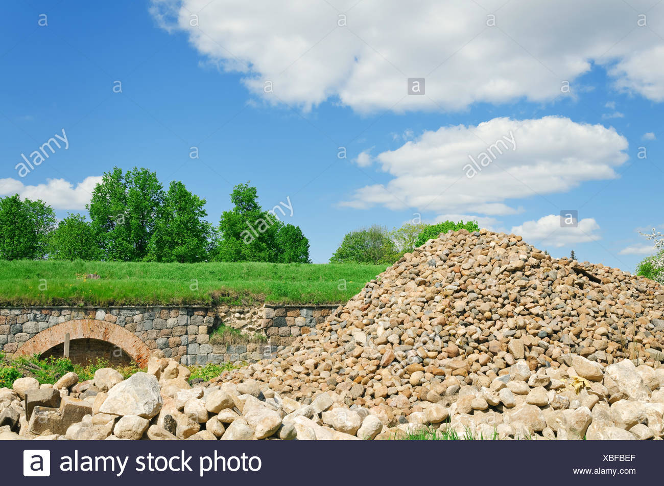 Rubble Mound High Resolution Stock Photography and Images - Alamy