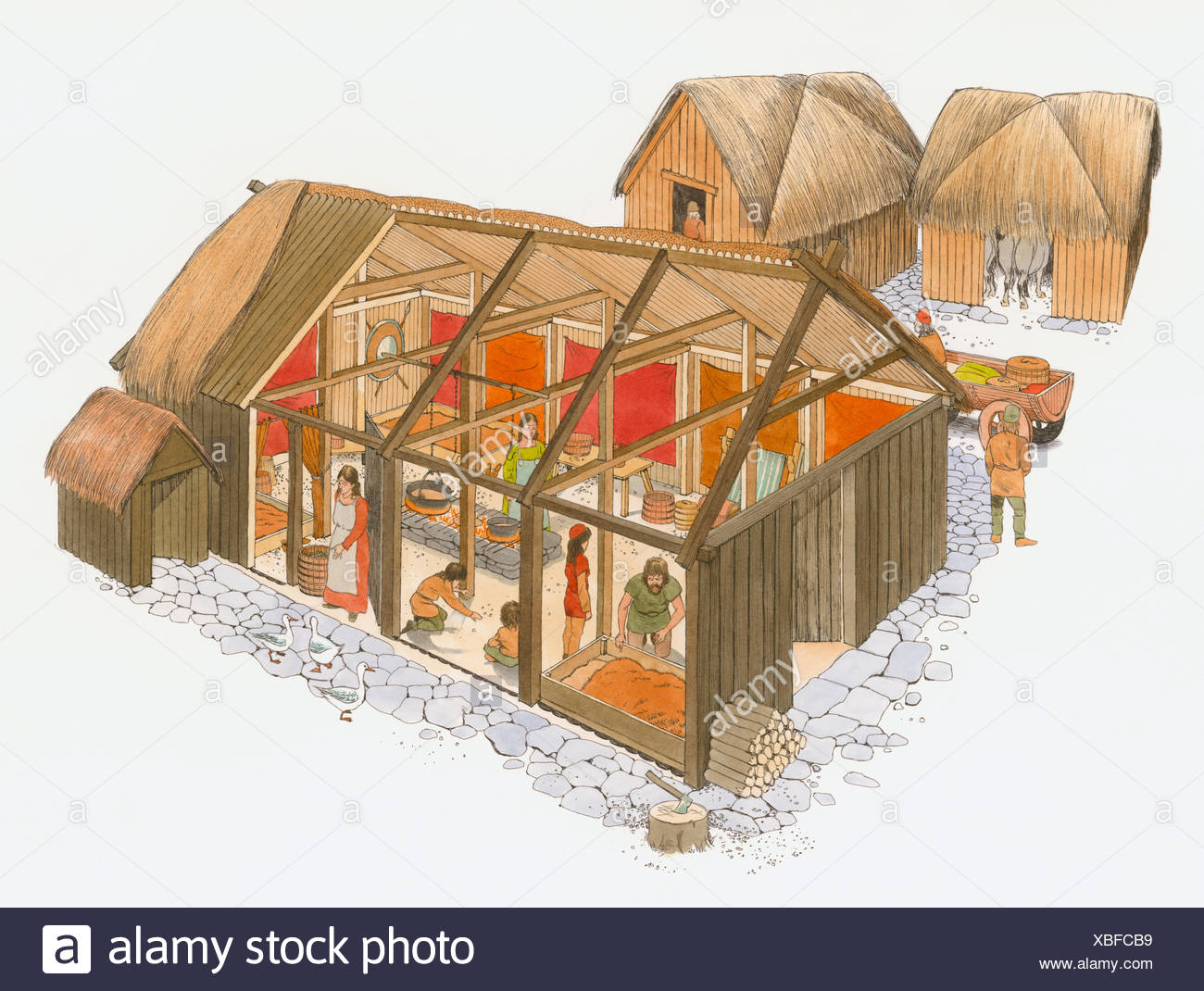 Viking House High Resolution Stock Photography and Images - Alamy