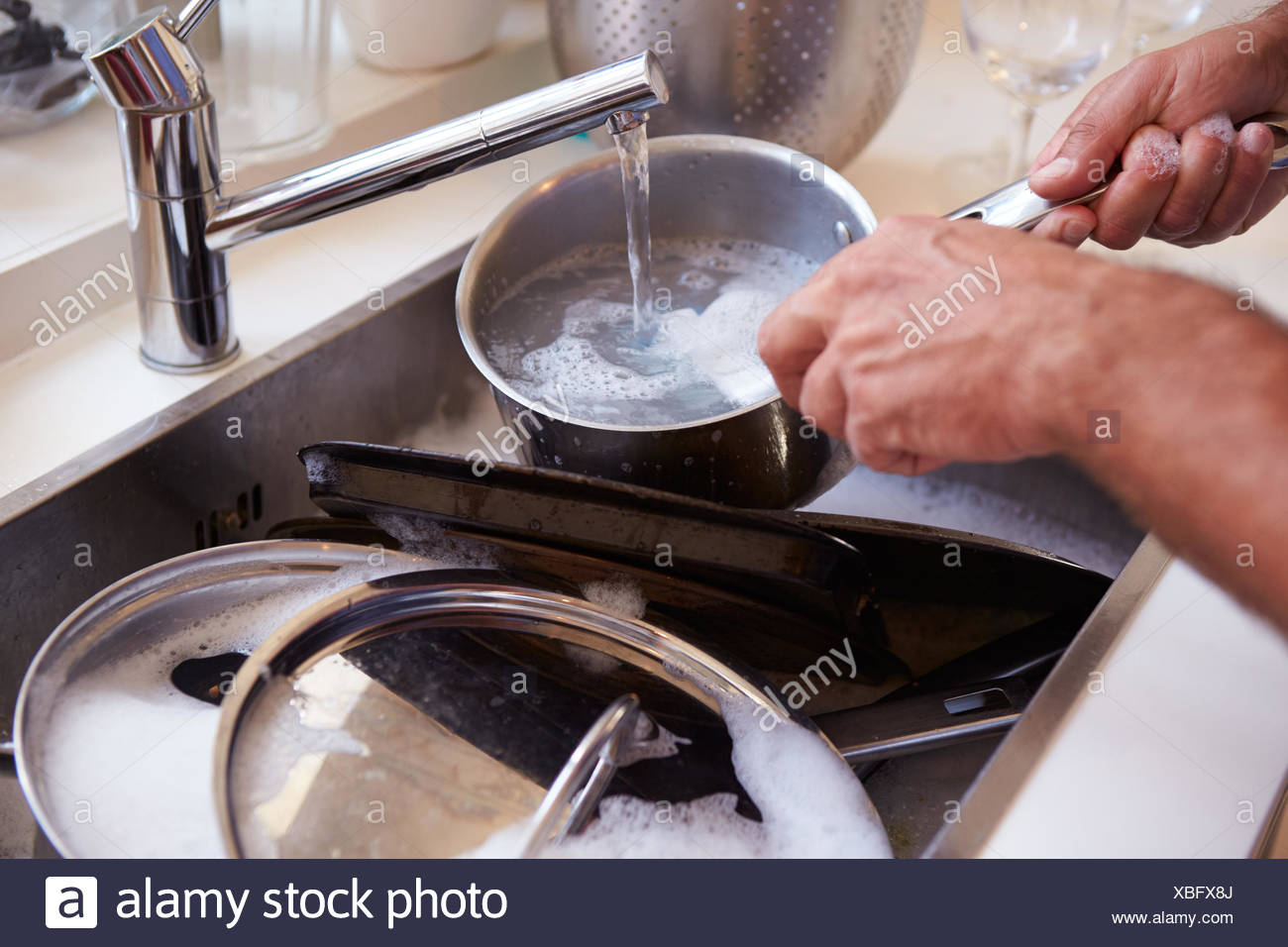 Kitchen Pans High Resolution Stock Photography and Images - Alamy