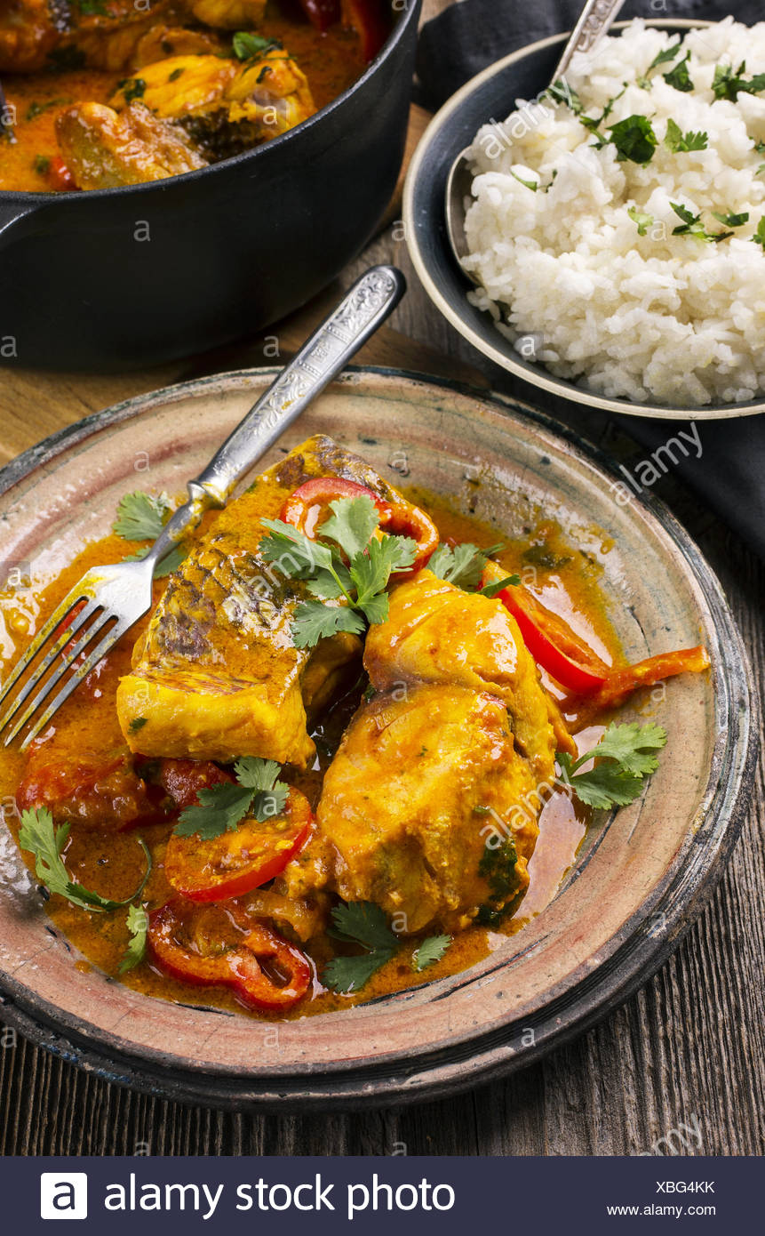 Fish Curry Stock Photos & Fish Curry Stock Images - Alamy