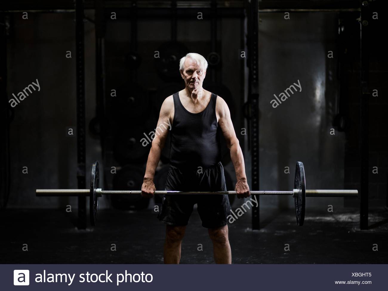 Man Weightlifting High Resolution Stock Photography and Images - Alamy