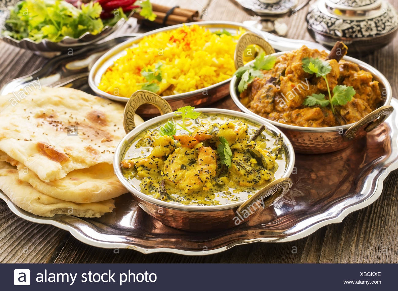 Prawn Curry Saffron Rice High Resolution Stock Photography and Images ...