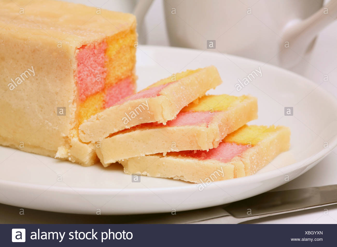 Battenberg Cake Stock Photos & Battenberg Cake Stock Images - Alamy