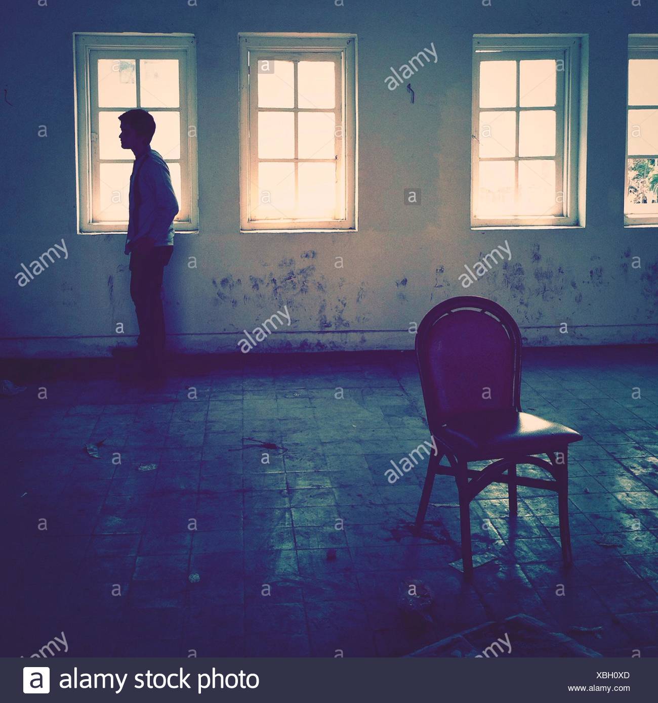 Empty Room Chair High Resolution Stock Photography and Images - Alamy