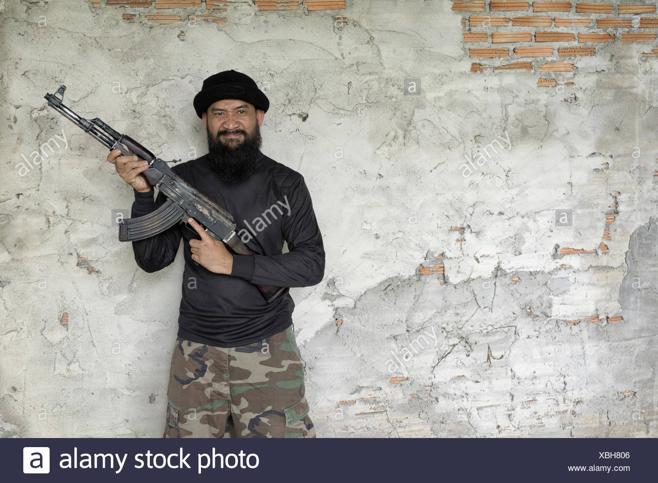 Terrorist Balaclava Kalashnikov Stock Photos & Terrorist Balaclava ...